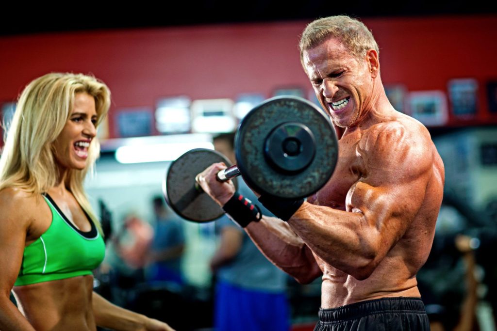 Former Mr. America Tom Terwilliger & Fitness Pro Dawn Terwilliger with ...